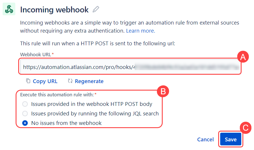Creating A Webhook Via Jira Automation
